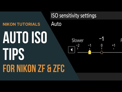 How to Use Auto ISO in the Nikon Zfc & Zf