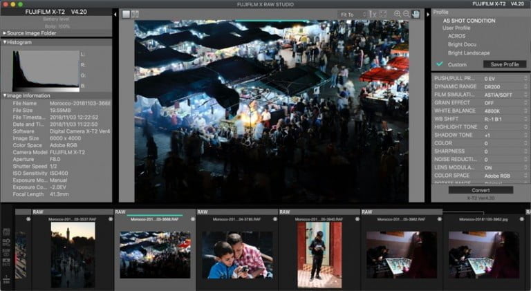 Creating Fujifilm Custom Settings with Fujifilm X RAW Studio