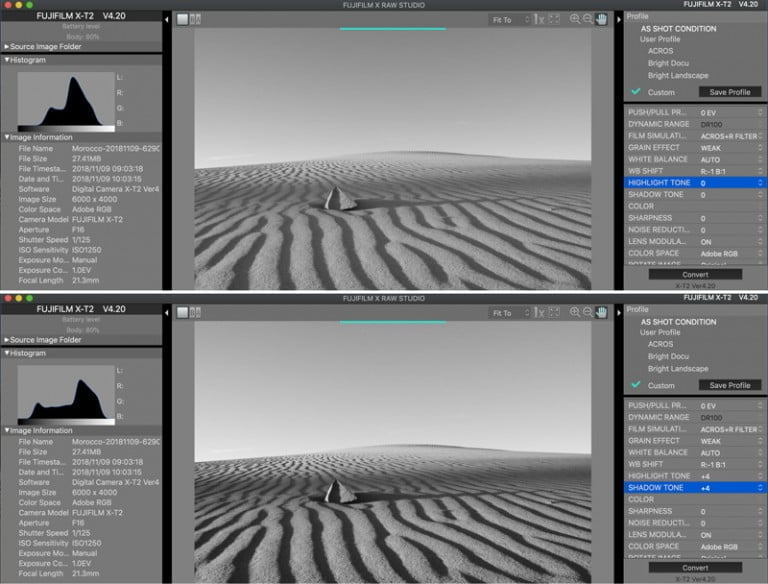 How to Use Fujifilm's Highlight and Shadow Tones