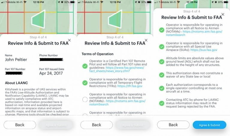 LAANC For Recreational Use Airspace Authorization