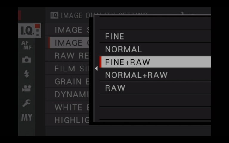 How to Use the Fujifilm In-Camera RAW Converter