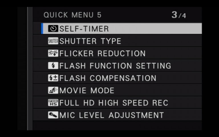 Using the Q Button on Your Fujifilm Camera in Shooting Mode