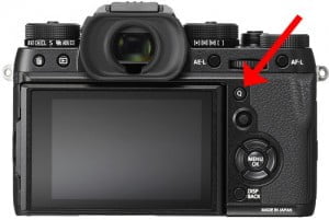 Using the Q Button on Your Fujifilm Camera in Shooting Mode