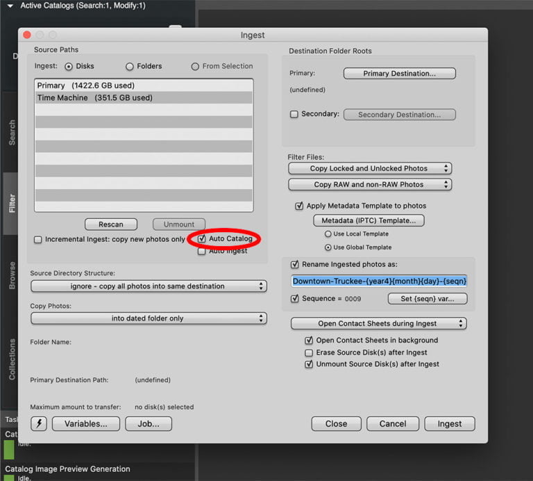Cataloging your Photos with Photo Mechanic Plus