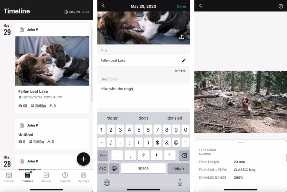 A Look At The New Fujifilm App, XApp