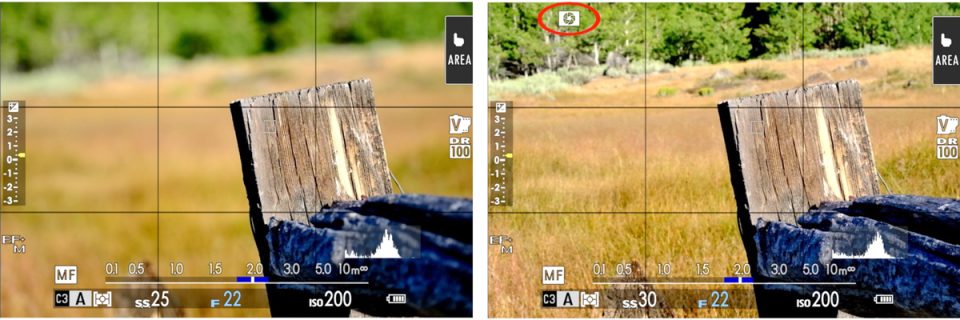 Fujifilm's Hidden Preview Depth of Field Mode
