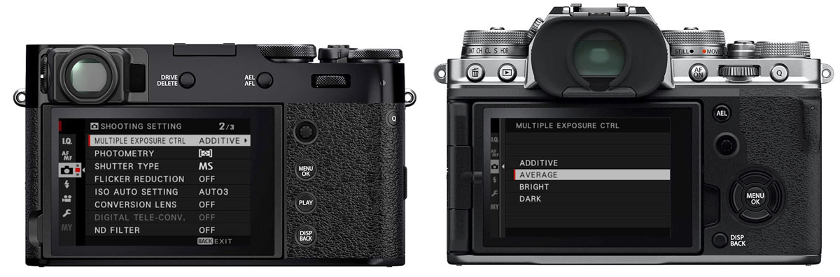 Multiple Exposure Blending Modes - The Differences